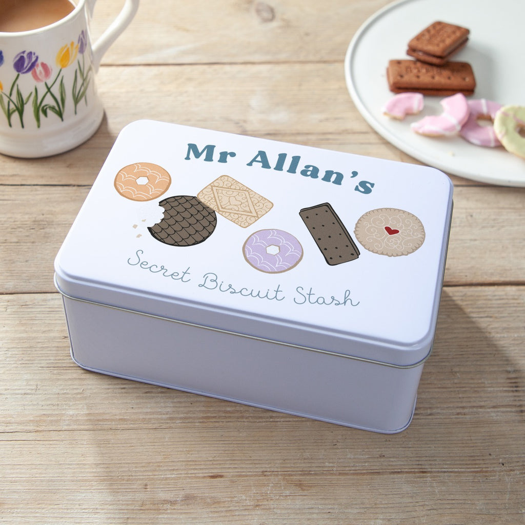Biscuit Stash Treat Tin – No Ordinary Gift