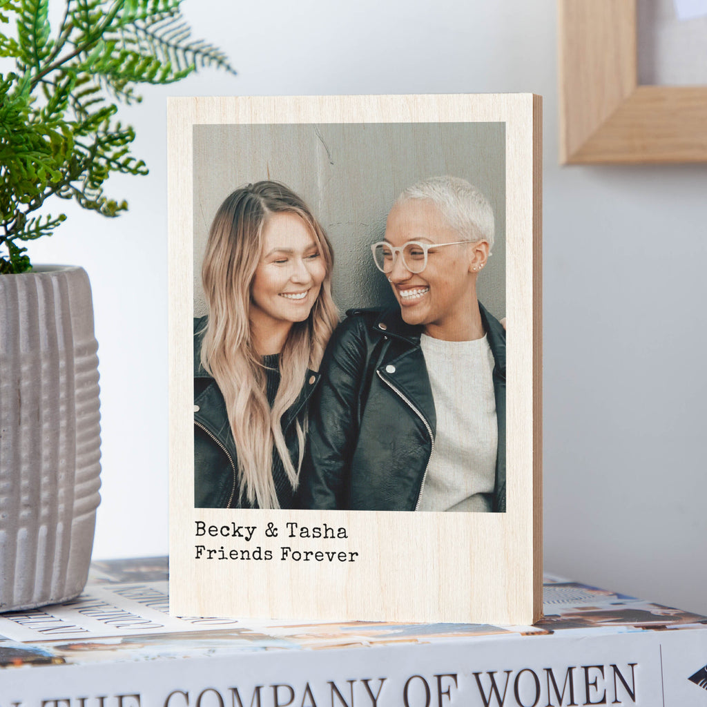 Special Memory Wooden Photo Block | Custom Photo Birthday Gift – No ...